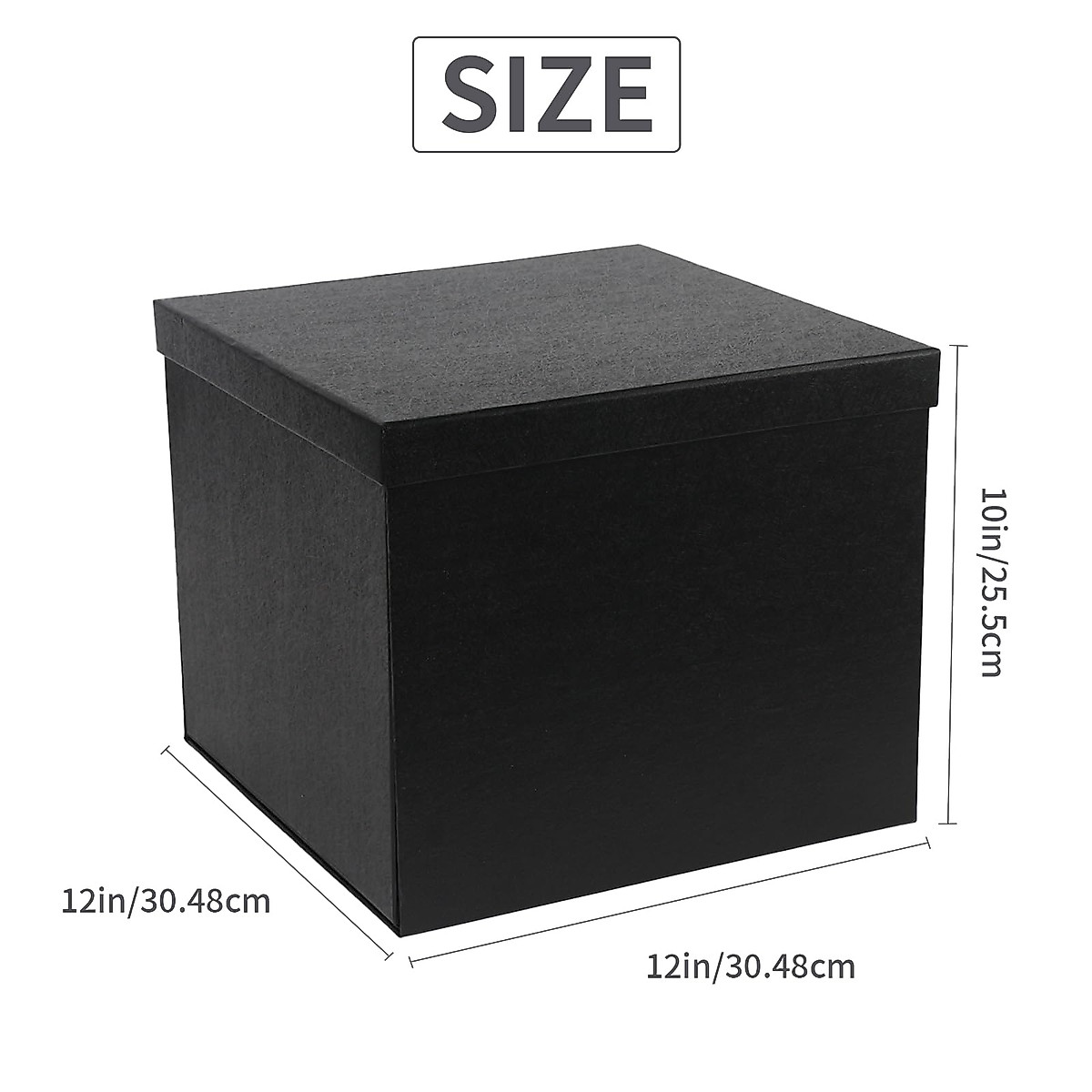 YINUOYOUJIA Gold Gift Box with Lids for Presents, 10pcs 8x8x4 Inches Bridesmaid and Groomsmen Proposal Boxes Gold with Ribbons and Textures for Birthdays, Wedding, Anniversary, Valentines