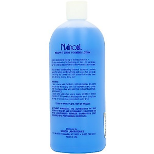 Nairobi Wrapp It Shine Foaming Lotion for Unisex, 32 Ounce