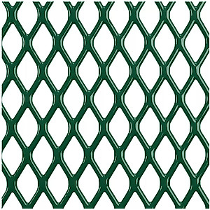 LifeYard 8' Park Bench, Outdoor Steel Bench, Expanded Metal (w/o backrest)