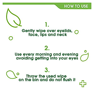 Simple Kind To Skin Cleansing Facial Wipes - 25 Wipes