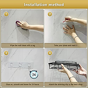 TOVE KNIGHTY shower organizer,shower caddy,shower shelves,bathroom organizer