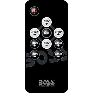 BOSS Audio Systems BRT27A ATV UTV Sound Bar System - 27 Inch Wide, IPX5 Rated Weatherproof, Bluetooth, Amplified, 3 Inch Speakers