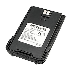 Retevis H-777S Walkie Talkies Battery,1100mAh Rechargeable Battery,3.7V 2 Way Radios Battery H-777S (not for H777) Walkie Talkies (1 Pack)