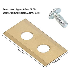 Lawn Mower Replacement Blades, Simple Installation Lawn Mower Blade Set for Garden