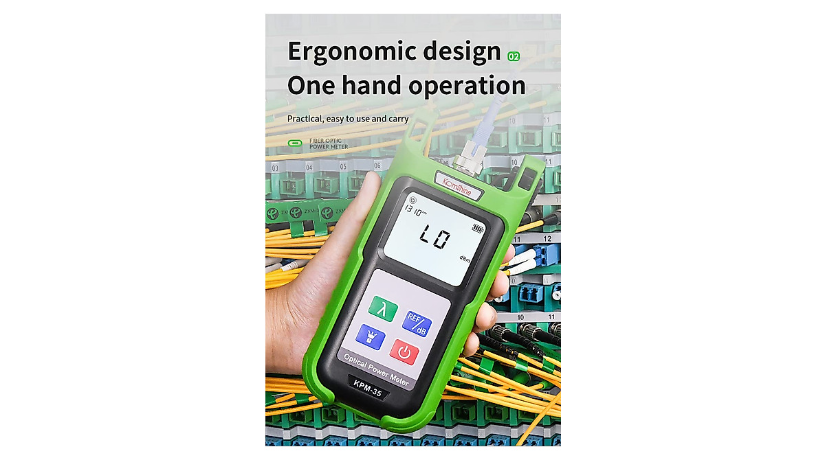 KomShine KPM-35 Optic Fiber Power Meter with Measurement Range -70 ...