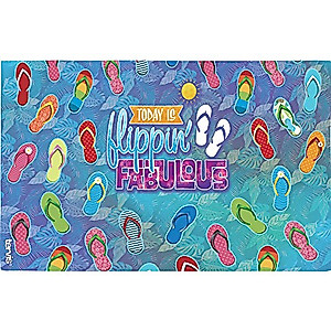 Tervis Flippin Fabulous Insulated Tumbler with Wrap and Lid, Clear 16 oz Tritan