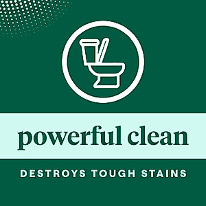 Seventh Generation Toilet Bowl Cleaner, Emerald Cypress and Fir Scent, 32 Fl Oz (Pack of 8) (Packaging May Vary)