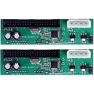 Cusstally PATA IDE to SATA Hard Drive Converter Adapter for 3.5/2.5 HDD SSD DVD