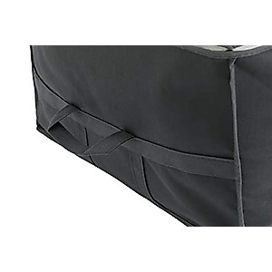 Surblue Under Bed Storage Organizer Large Capacity with Handle Clear Window (Gray)