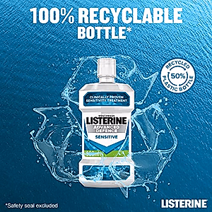 Advanced Defence Sensitive Mouthwash Fresh Mint 500ml