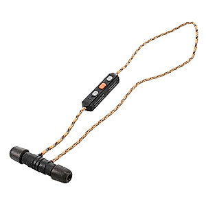 Walker's Shooting Training Protection 29 DB Omni-Directional Microphone Rope Hearing Enhancer Earbuds, Bluetooth