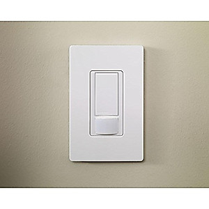 Lutron Maestro Vacancy Sensor Switch, 5-Amp, Single-Pole or Multi-Location, MS-VPS5MH-WH, White