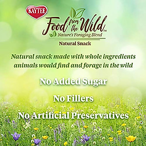 Kaytee Food from The Wild Natural Snack for Pet Rabbits, Guinea Pigs And Other Small Animals, 1 Ounce