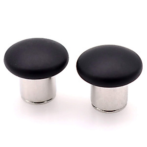 Deal4GO 2-Pack Medium Domed Magnetic Analog Thumbsticks Replacement for Xbox One Elite Controller 1698 Convex Joysticks Set (NOT Fit Elite 2)