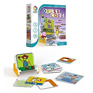 SmartGames Dress Code Stacking Game with 80 Challenges for Kids Ages 4 +