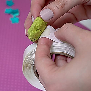 Glue Dots, Ultra-Thin Dots, Double-Sided, 3/8", 300 Dots, DIY Craft Glue Tape, Scrapbooking Dots, Sticky Adhesive Glue Points, Liquid Hot Glue Alternative, Clear