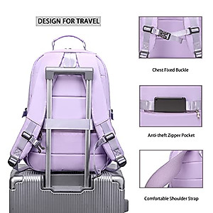 YOJOY Girls Backpacks 15.6 Inch Laptop School Bag Backpack for Kids Toddler Girl Preschool Bookbags Elementary Travel Daypack