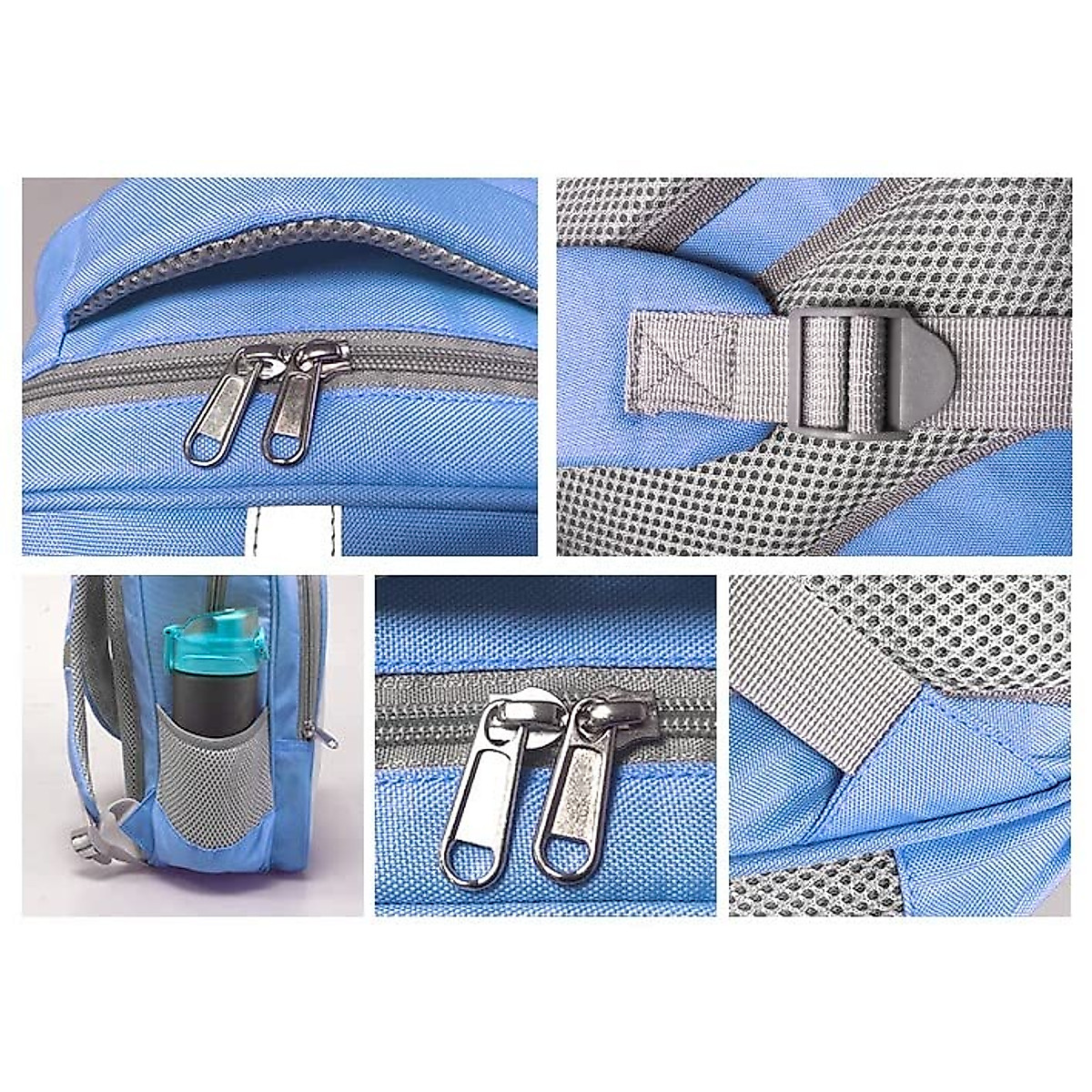 Homruis Rainbow Friends Cartoon Anime Pattern Design School Bag Backpack Multifunction Book Bag High Capacity Schoolbag