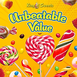 Atomic Fireballs - Medium - Ferrara Candy Co. | Intensely Cinnamon Hard Candy + Individually Wrapped Candy Pack | Movie Theater & Halloween Candy Pack | XL 2 Pound Bulk Candy Bag King of Sweets