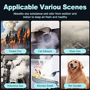 HPA300 HEPA Filter Replacement for Honeywell Air Purifiers HPA300 Series, HPA300, HPA304, HPA8350, HPA300VP, HPA3300b, HPA5300, Replace HRF-R3, 6 HEPA R and 8 Pre Filters A HRF-AP1