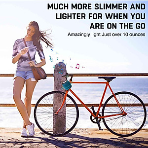 Bluetooth Speaker: Powerful Stereo Sound, IPX7 Waterproof, True Wireless Stereo Pairing, Portable Design, Latest Bluetooth V5.2 - Perfect for Bicycle, Beach, Outdoor, Home, Parties, Scooter - Blue