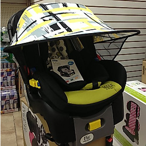 Manito Sun Shade for Strollers and Car Seats (Black) UPF 50+