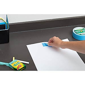 Duck Brand Double-Sided Duct Tape, 1.4-Inch by 12-Yards, Single Roll, Blue (240200)