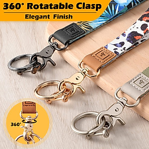 MNGARISTA Hand Wrist Lanyard Key Chain, Cool Keychain Wristlet, Wristlet Strap with Car Keychain, Minimalism