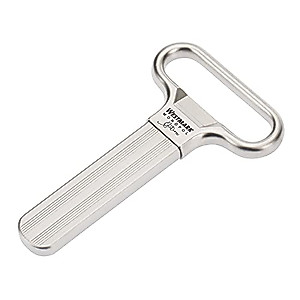 Monopol Westmark Germany Steel Two-Prong Cork Puller with Cover (Silver Satin)