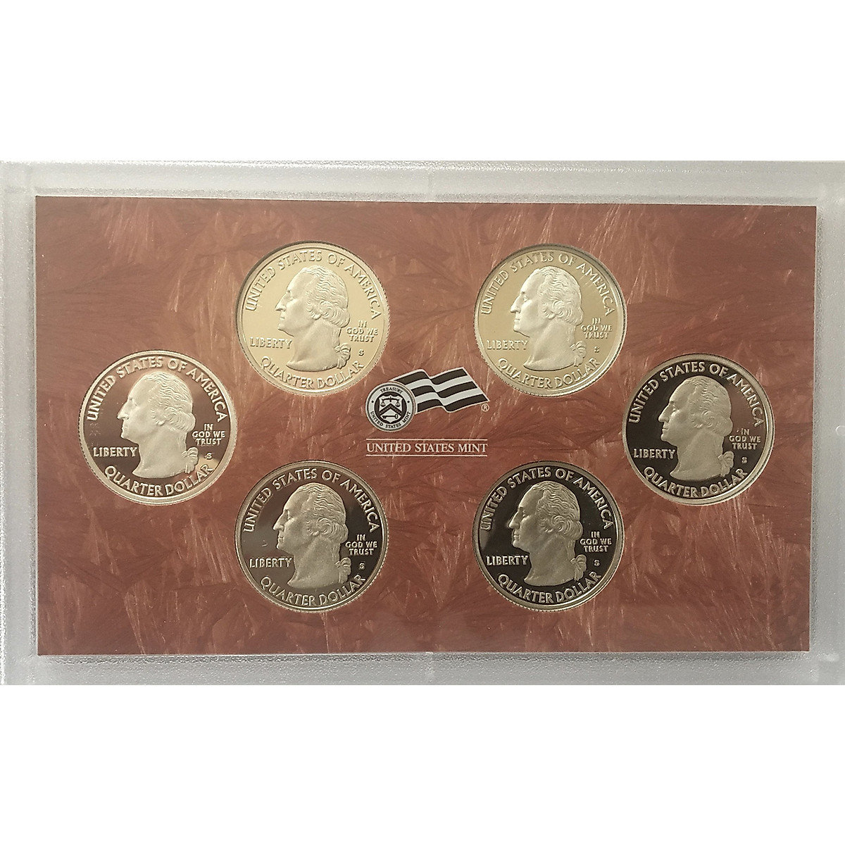 2009 S US SILVER Proof Set Territories DC Comes in the Original Packing from the Mint Proof