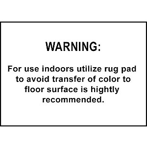 DII Reversible Outdoor Lattice Woven Rug, 4x6 Ft, Gray