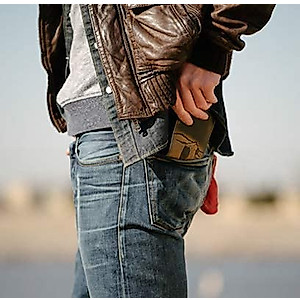 House of Jack Co. SKULL Bifold Wallet for Men | Extra Capacity Two ID Windows | Full Grain Leather With Hand Burnished Finish | Multi Card Capacity | Skull Men's Wallet