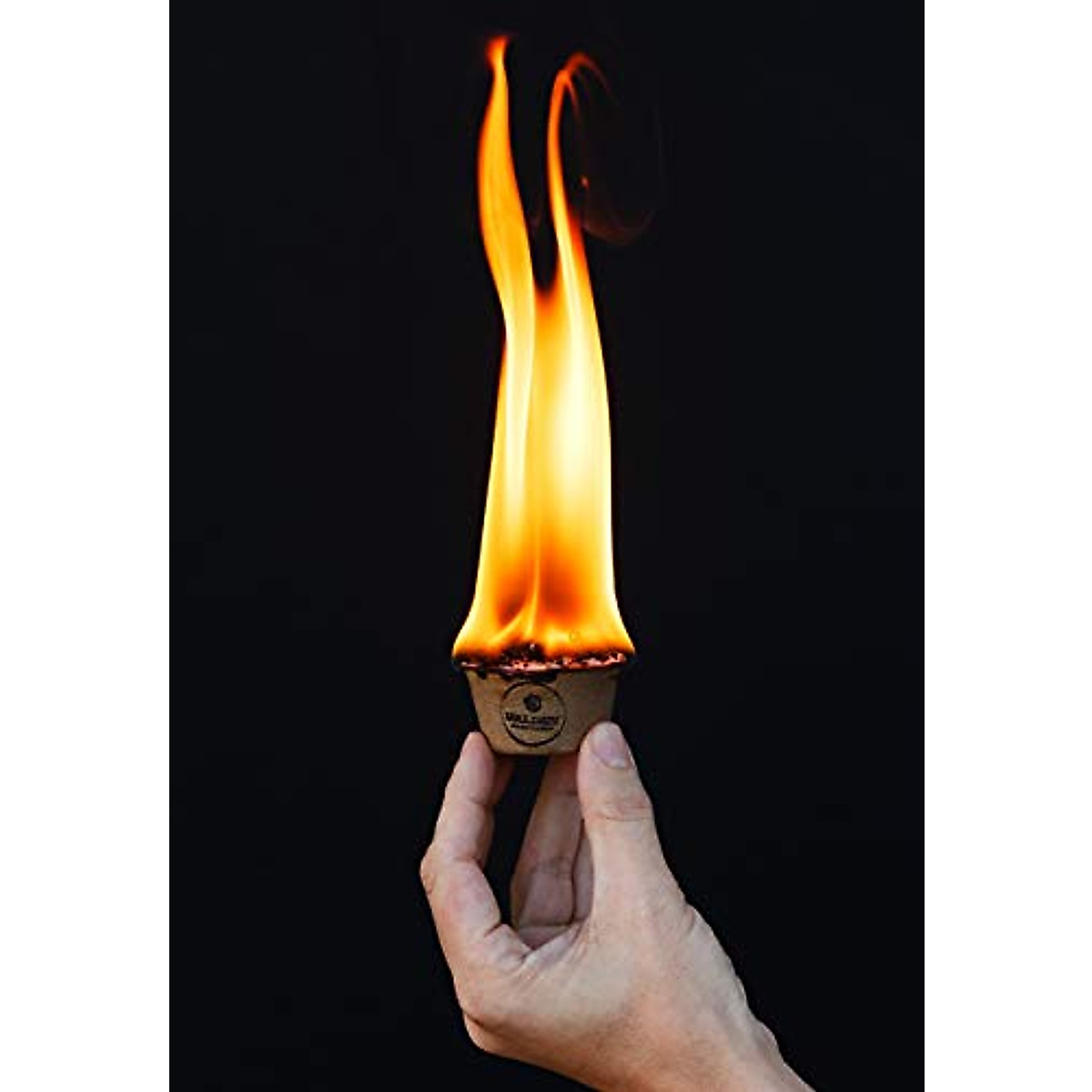 Walden Backyards Natural Sure-Fire Starters, Best for Wood Fires and BBQ Grills, 24 Pack