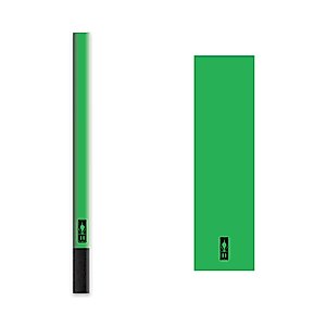 Bohning 4" Solid Arrow Wraps, Standard, Neon Green