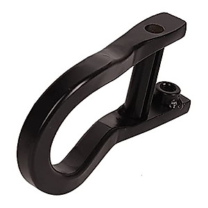 EGOESWELL 84072463 Tow Hooks with Mounting Bolts Black Color Left Right Front Lower Side New 2PCS