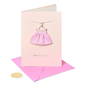 Papyrus New Baby Girl Card (Warm Welcome)