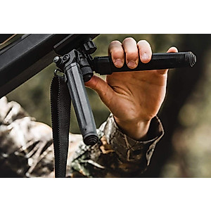 Magpul Rifle Bipod Gun Rest for Hunting and Shooting, Sling Stud QD, Flat Dark Earth