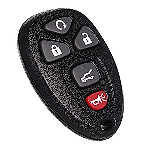 Remote Key Fob Replacement Fits for Chevy Traverse 2007-2016 Tahoe Suburban GMC Acadia Yukon XL Buick Enclave Cadillac Escalade Saturn Outlook OUC60270 OUC60221 Keyless Entry Remote Control 15913415
