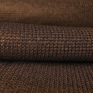 Easy Gardener 81020R Sun Screen Fabric, 6ft X 20ft, Chocolate