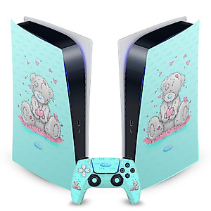 Head Case Designs Officially Licensed Me To You Love Classic Tatty Teddy Vinyl Faceplate Gaming Skin Decal Compatible With Sony PlayStation 5 PS5 Digital Edition Console and DualSense Controller