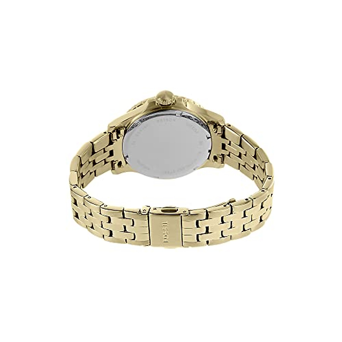 Fossil Women's FB-01 Quartz Stainless Steel Three-Hand Watch, Color: Gold (Model: ES4746)