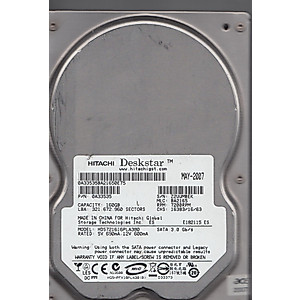 HDS721616PLA380, PN 0A33535, MLC BA2165, Hitachi 160GB SATA 3.5 Hard Drive