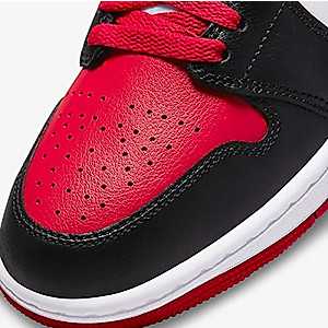 Jordan Womens Air 1 Mid BQ6472 079 Bred Toe - Size 9W