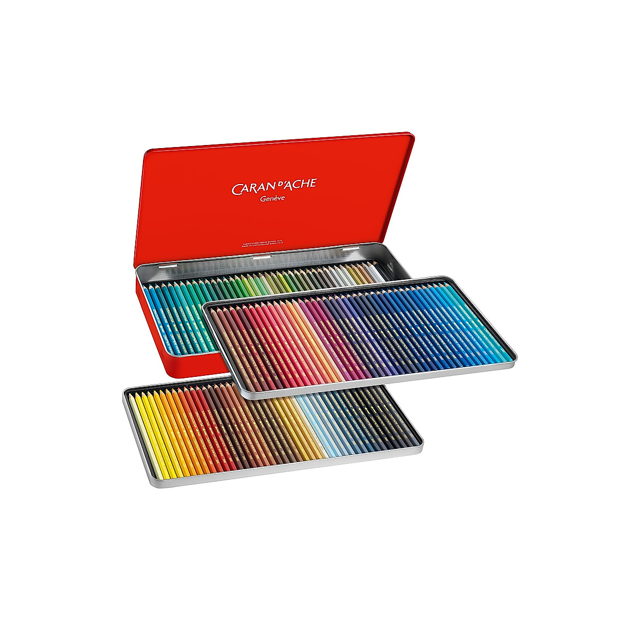 Caran D'ache Supracolor Pencil Set, 120/Tin (J3888420)