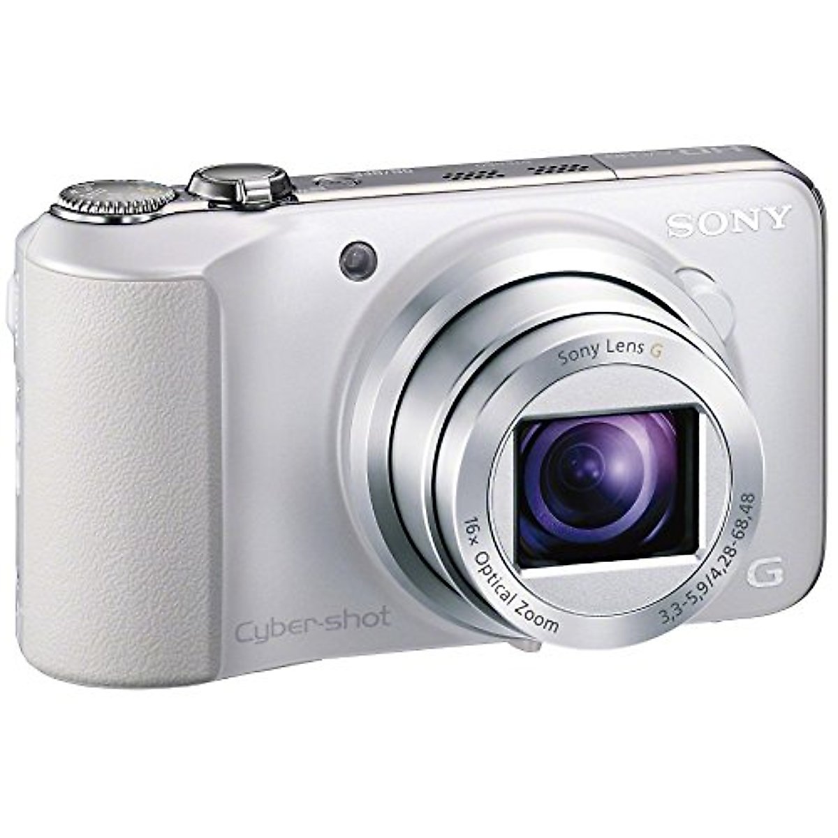 Sony Cyber-shot DSC-HX10V 18.2 MP Exmor R CMOS Digital Camera with 16x Optical Zoom and 3.0-inch LCD (White) (2012 Model)