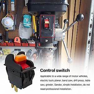 BUTITNOW On-Off Toggle Switch Replacement for Ryobi BD46023 J-9301 E156275, Resable Saw Grinder Sander