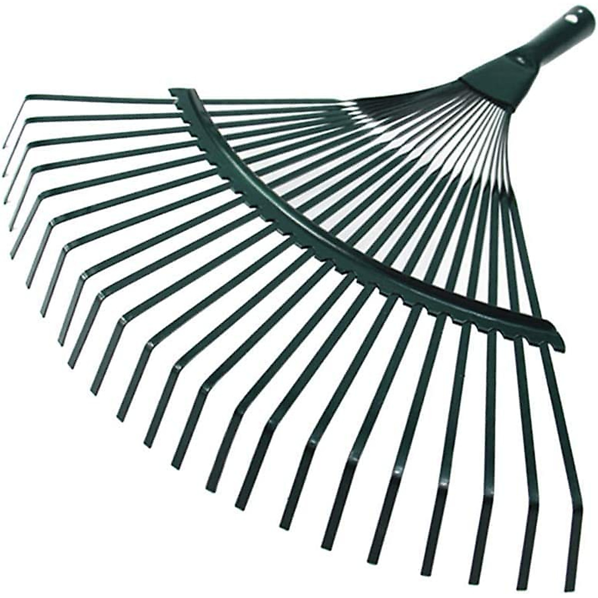 SGerste 22 Teeth Heavy Duty Steel Metal Rake Head Lawn Leaves Garden - Garden Tools
