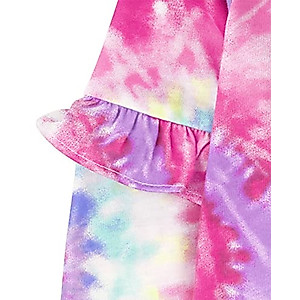 The Children's Place baby girls The Children's Place and Toddler Long Sleeve Top Knit Sets Leggings, Neon Fairy Purple, 3T US