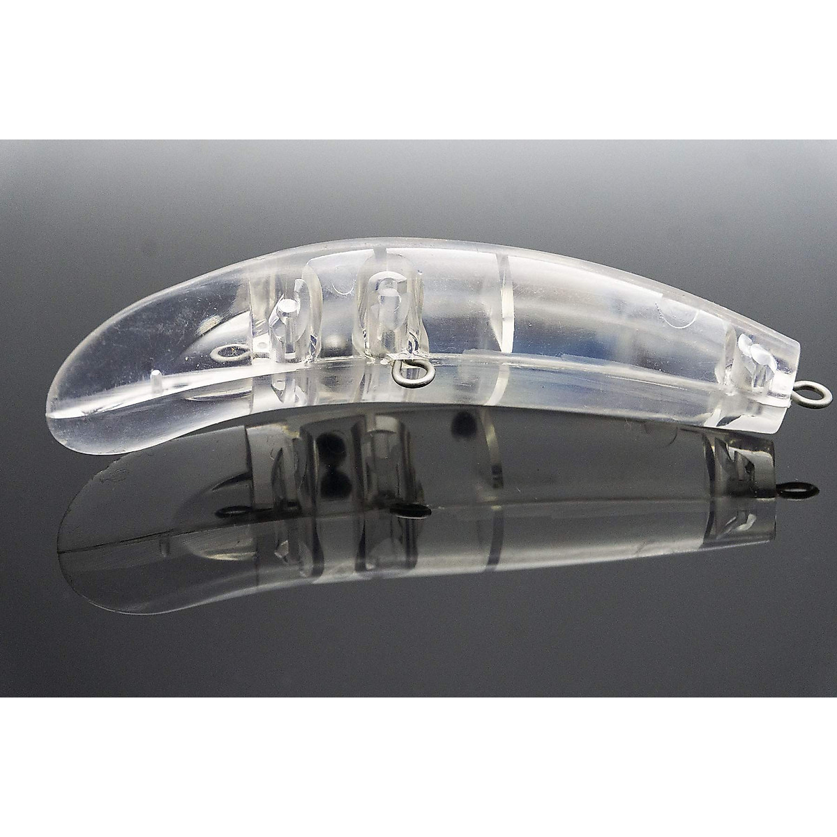 FINE FISHING 10PCS Unpainted Lure Blanks 10.4cm 14.38g Crankbait Simulation Blank Body Clear Hard Baits Trout Salmon Swimming Sea Bait Topwater Freshwater Plastic Minnow Lure 156L