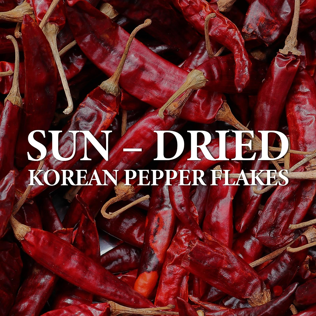 Wang Sun-Dried Coarse Gochugaru for Kimchi, Red Pepper Flakes, Chilli Powder, 8 Ounce